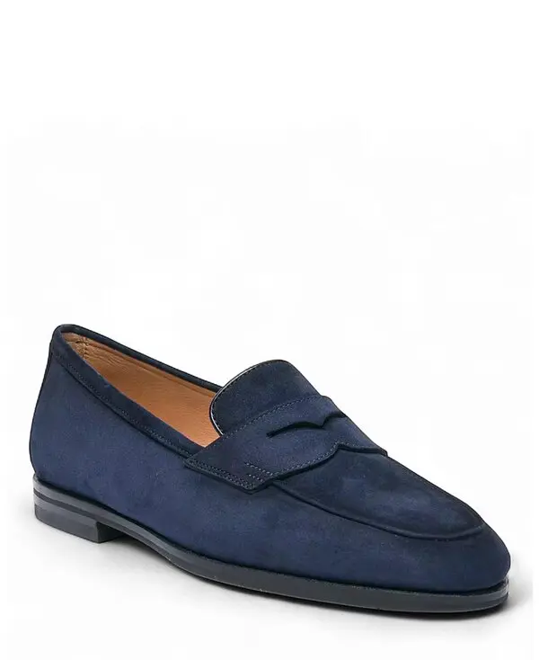 Santoni Suede Carla Loafer