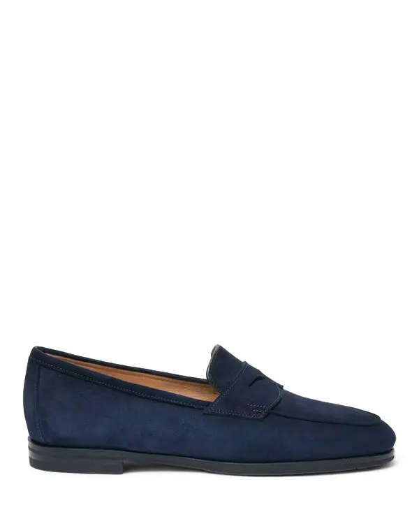 Santoni Suede Carla Loafer