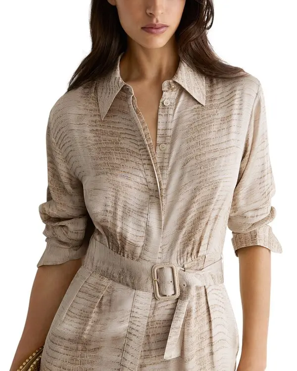 REISS Sienna Shirtdress