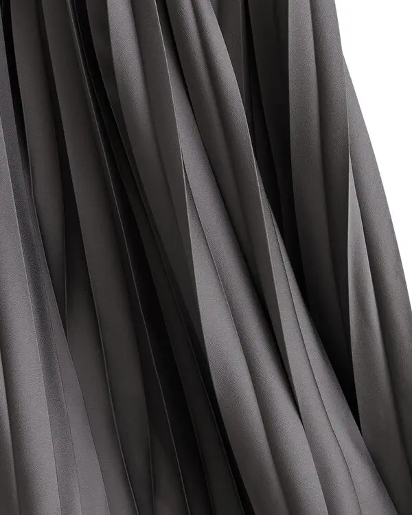 REISS Seren Pleated Midi Skirt