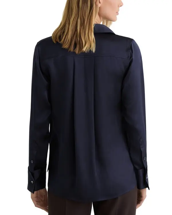 REISS Petite Silk Shirt