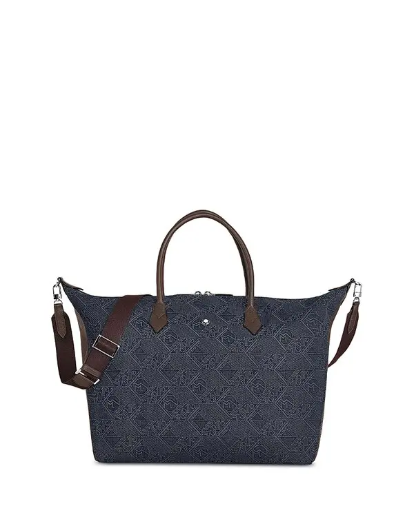 Montblanc Denim Weekender Bag - Blue