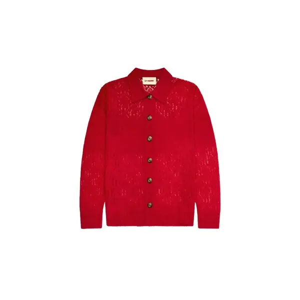 LA GRANNI Aranita Colla Cardigan