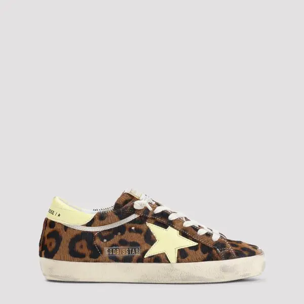 GOLDEN GOOSE Superstar Star-detail Sneakers - Brown
