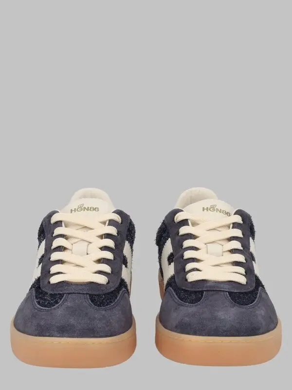 Hogan Multi-texture Lace-up Sneakers - Multicolour