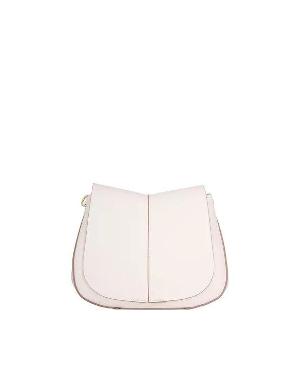 GIANNI CHIARINI Genuine Leather Shoulder Bag - Marble