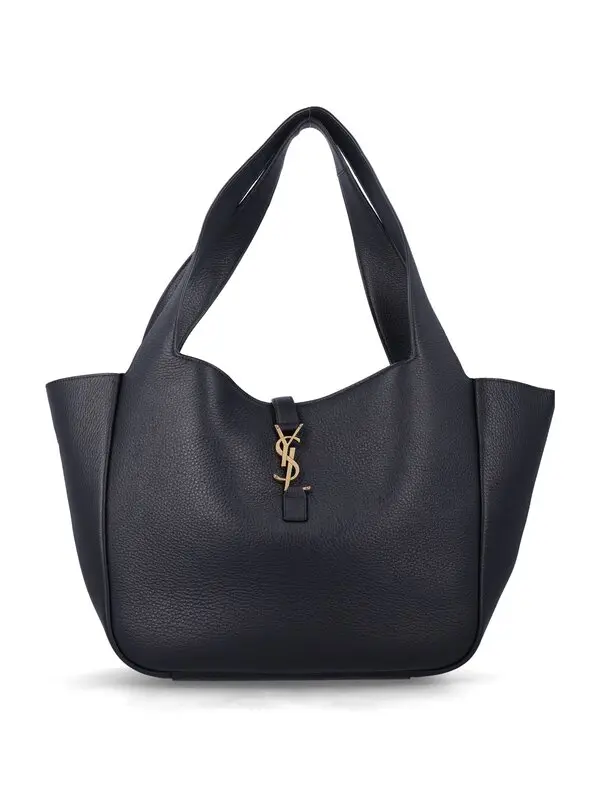 Saint Laurent Mini Chic Deer Leather Bag - Nero