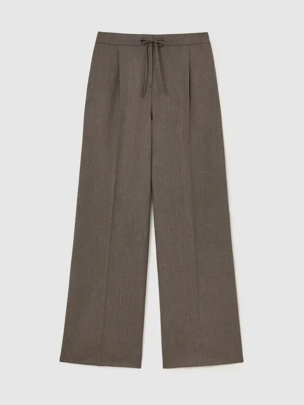 REISS Petite Elowen Wide-leg Trousers