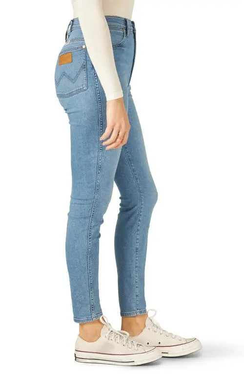 Wrangler Wriggler High Waist Ankle Skinny Jeans