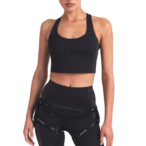 Nike X Skims Matte Shine Mix T-back Bra