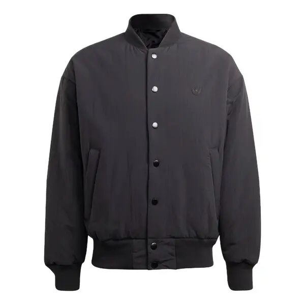 Adidas Originals Blue Version Nylon Bomber Jacket - Black