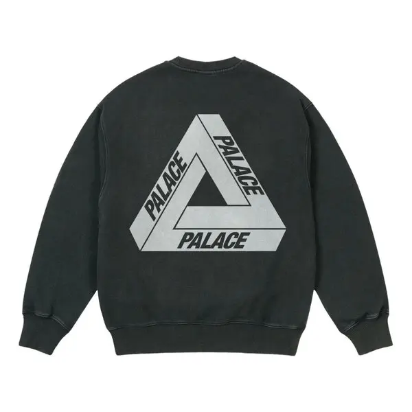 PALACE Pigment Tri Crew - Black