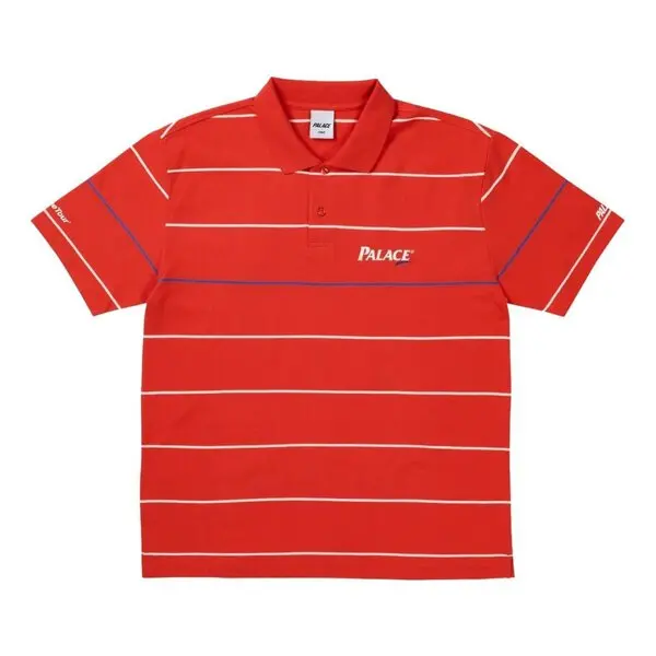 PALACE Golf Polo - Washed Red