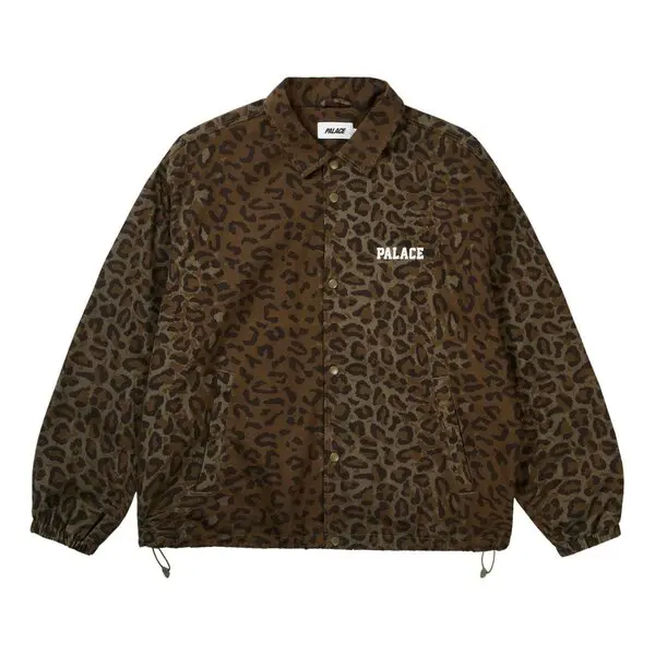 PALACE Uni Coach Jacket Animal Print - Cheetah