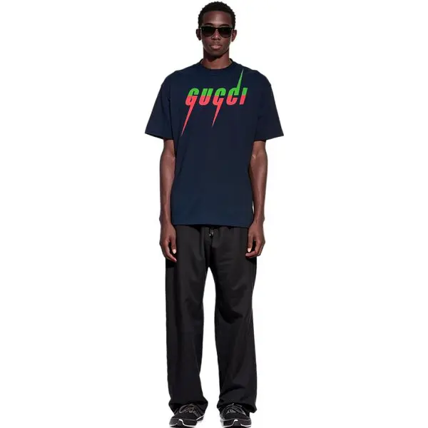 Gucci T-shirt With Blade Print