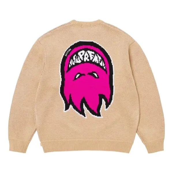 Supreme X Spitfire Ss26 Sweater - Light Tan