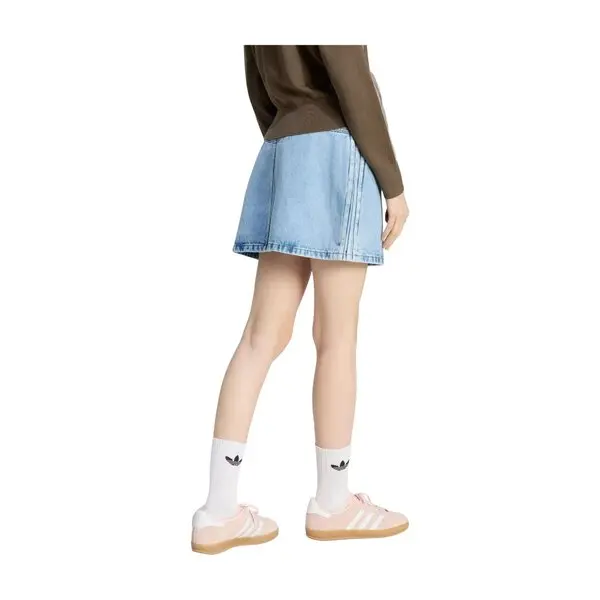 Adidas Mid Rise Denim Skirt