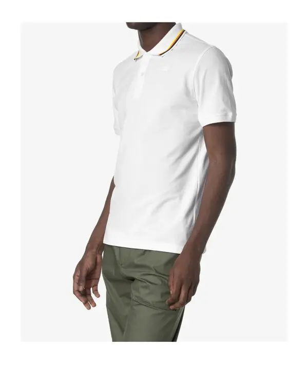 K-WAY Logo Patch Short-sleeved Polo Shirt