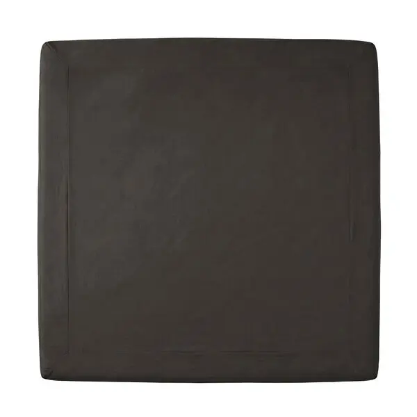 PURE PARIMA Ultra Percale Adjustable Fitted Sheet Carbon