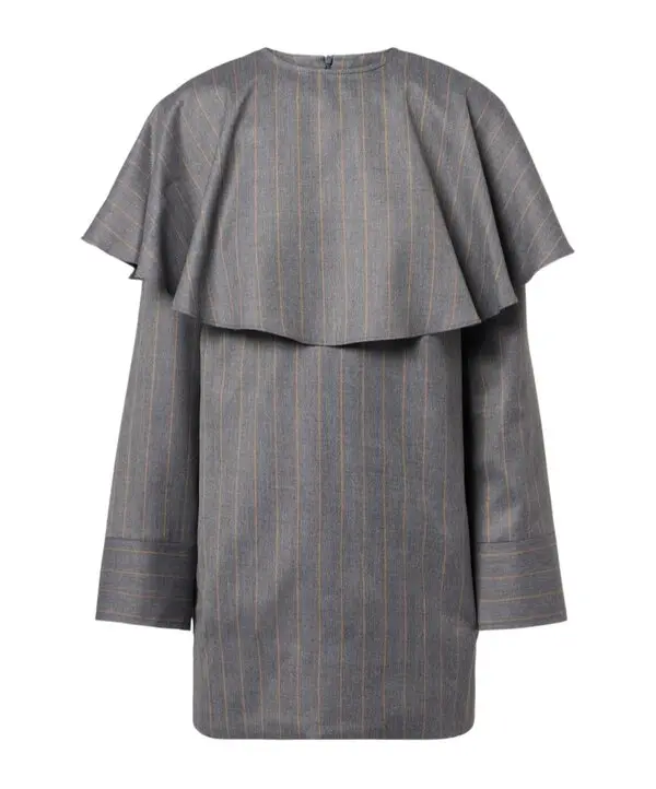 GANNI Pinstripe Minidress