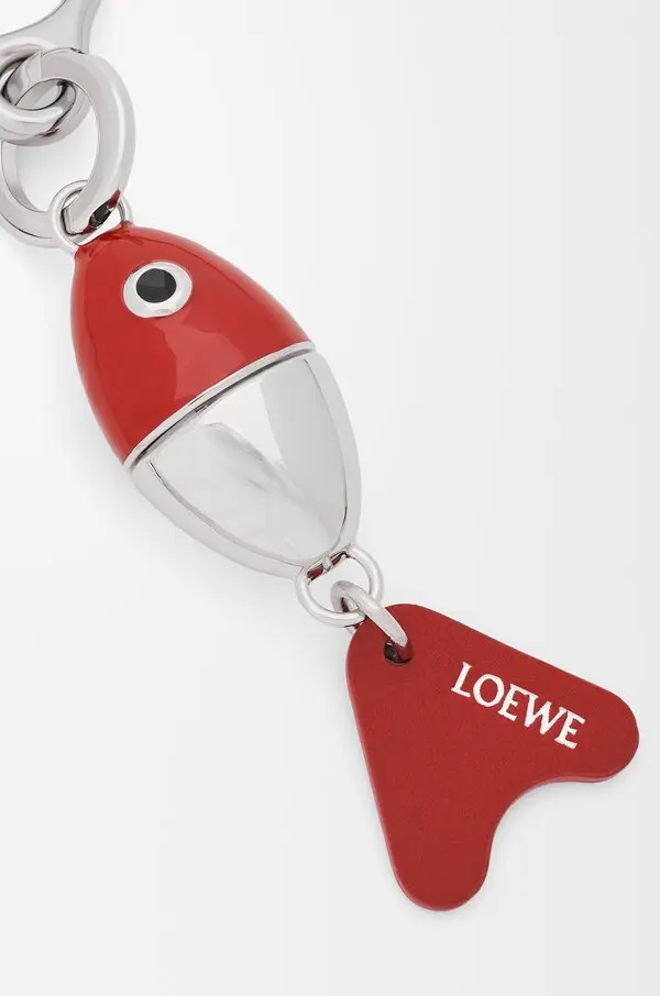 Loewe Fish Charm Keychain