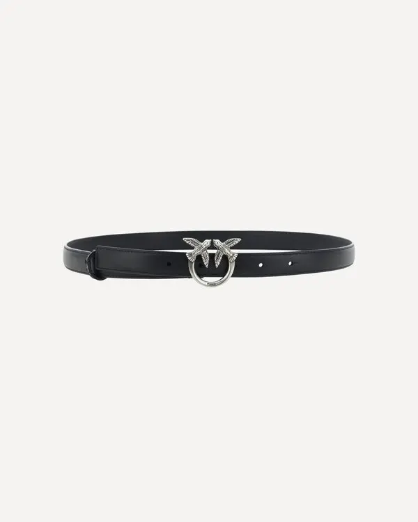 Pinko Love Berry Leather Belt