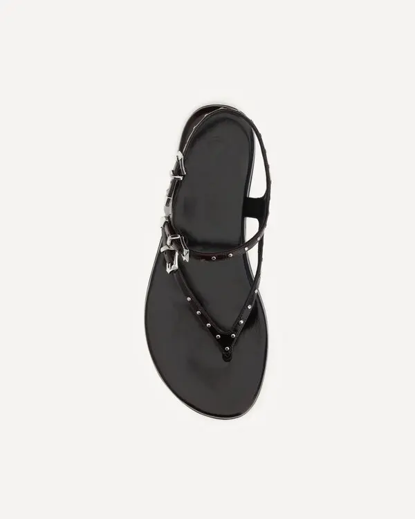 Chloé Susanna Studded Sandals - Black