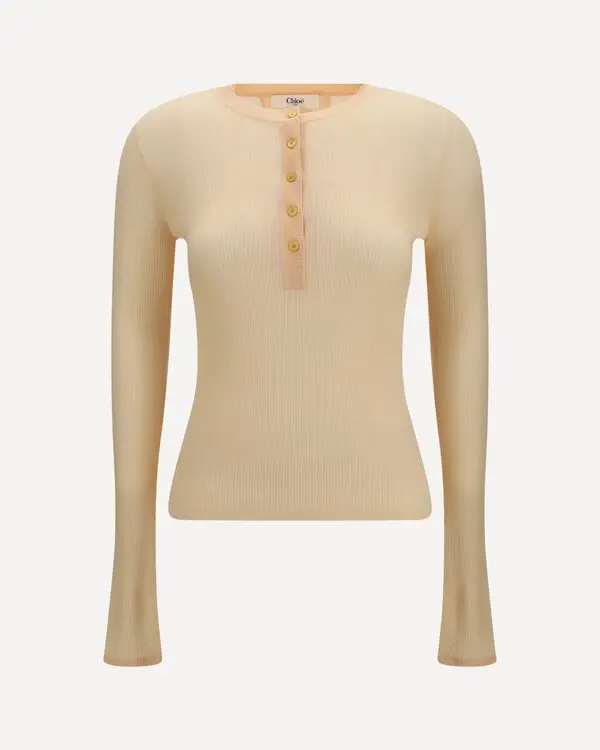 Chloé Ribbed Wool Weater