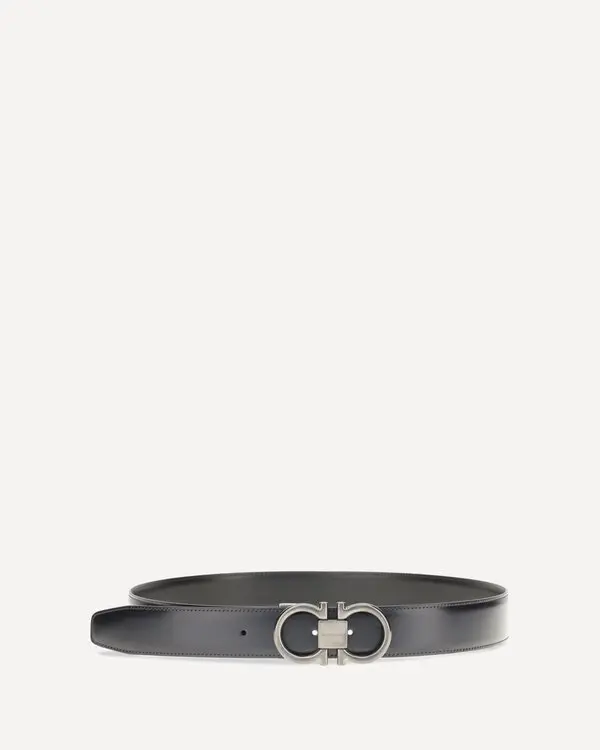 FERRAGAMO Gancini Belt - Blue