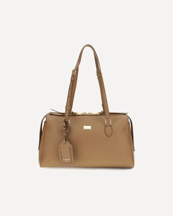 Dolce & Gabbana Odissea Shoulder Bag - Beige