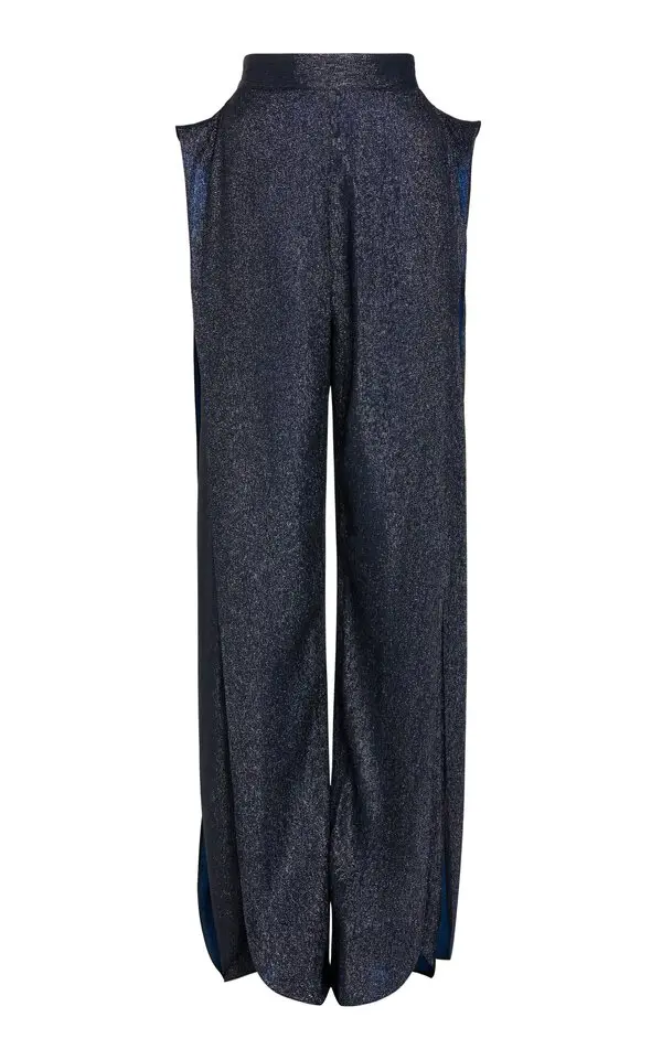Maticevski Appearance Lamé Wide-leg Trousers