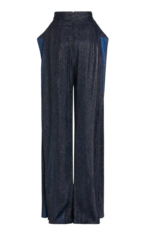 Maticevski Appearance Lamé Wide-leg Trousers