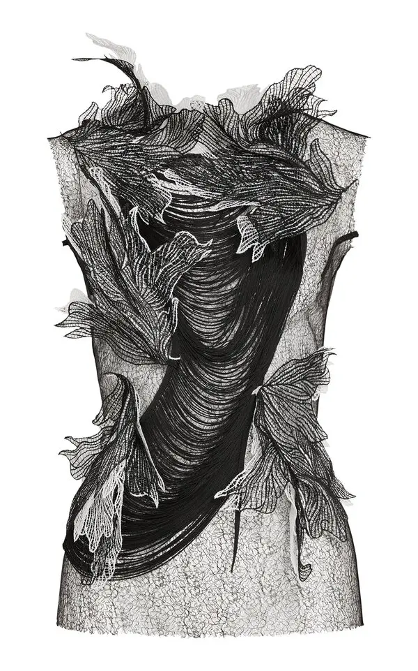 Maticevski Culminate Fringe Top