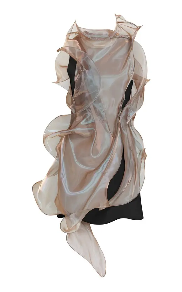 Maticevski Unknowing Mini Dress - Black