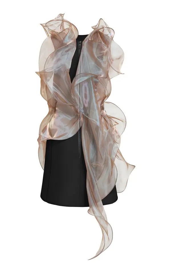 Maticevski Unknowing Mini Dress - Black