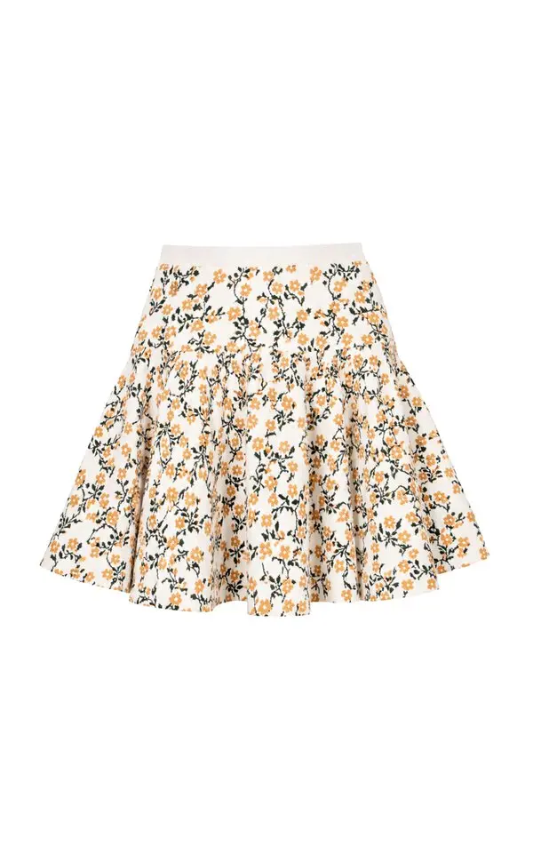 PEPA POMBO Batticuore Mini Skirt - White