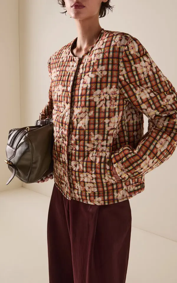 Dries Van Noten Vitsa Cotton-blend Padded Jacket