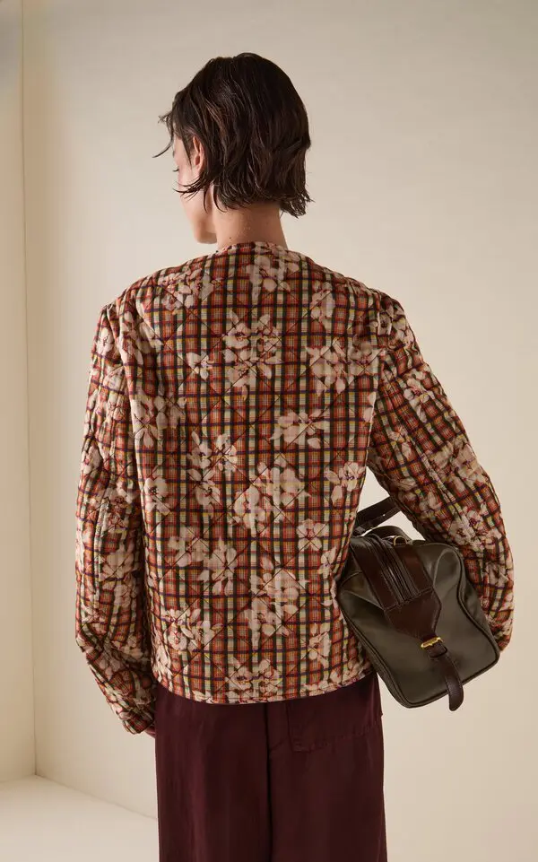 Dries Van Noten Vitsa Cotton-blend Padded Jacket