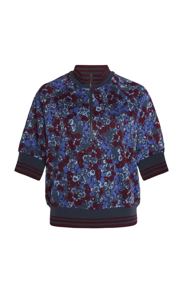 Dries Van Noten Hetuny Half-zip Sweater