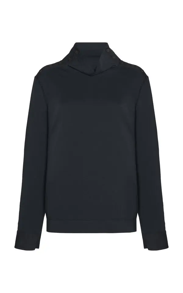 Dries Van Noten Helond Cotton Turtleneck Top