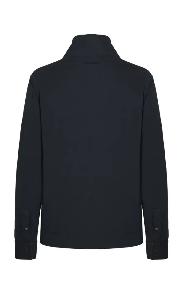Dries Van Noten Helond Cotton Turtleneck Top