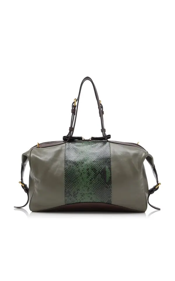 Dries Van Noten Medium East West Tote - Grey