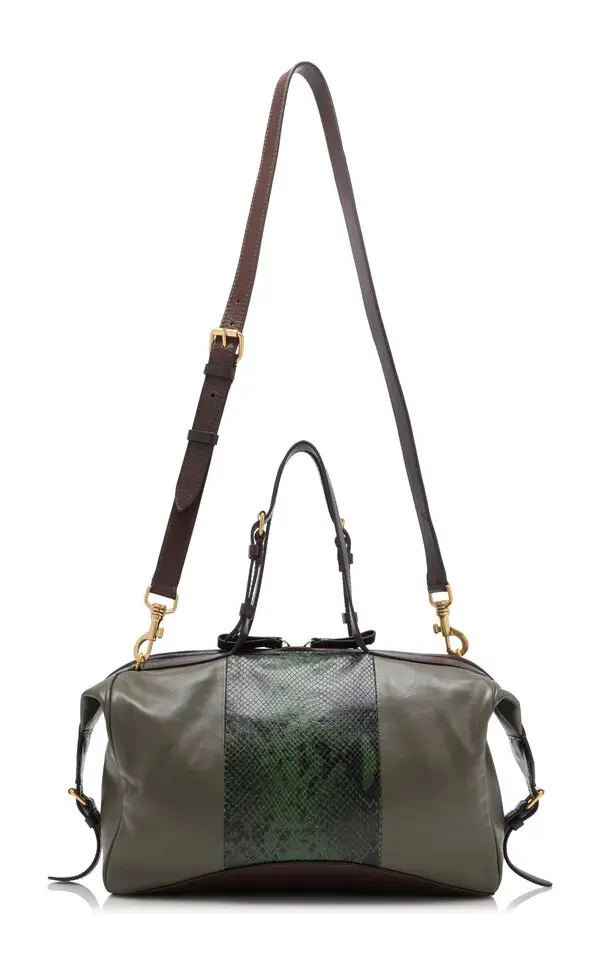 Dries Van Noten Medium East West Tote - Grey
