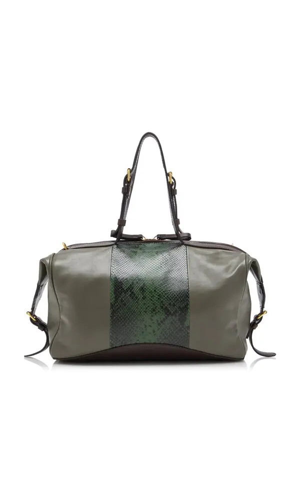 Dries Van Noten Medium East West Tote - Grey