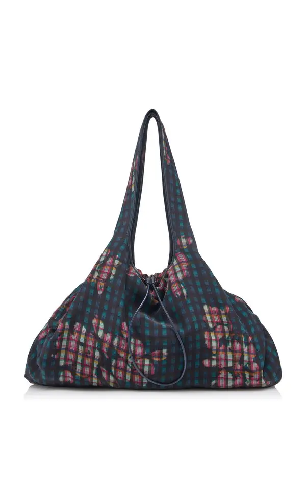 Dries Van Noten Large Knotted Tote - Red