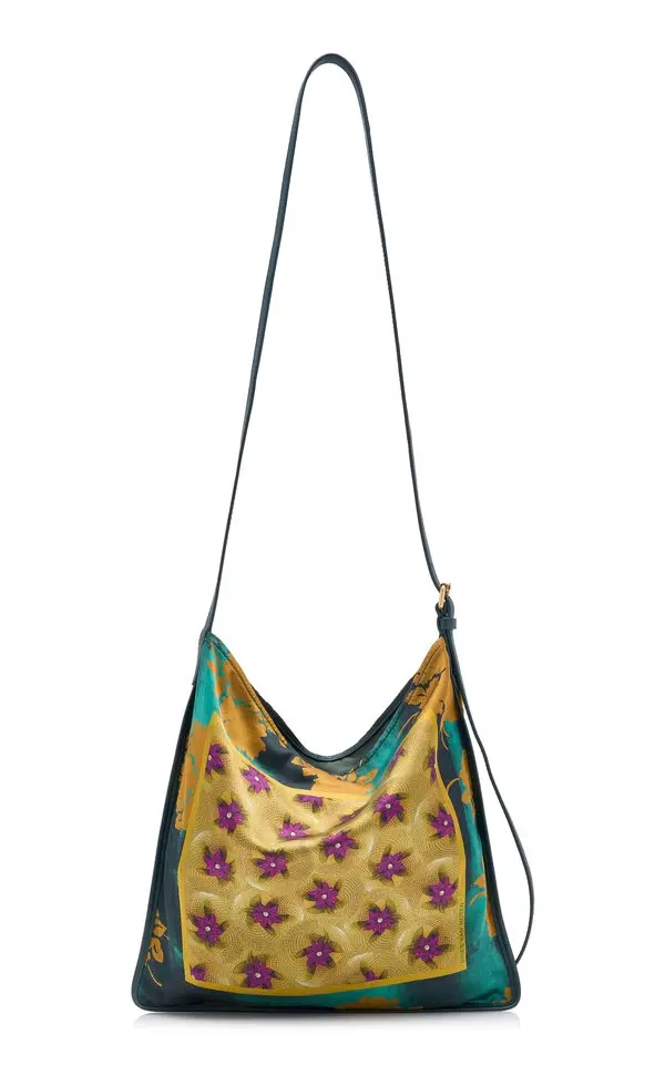 Dries Van Noten Printed Shoulder Bag