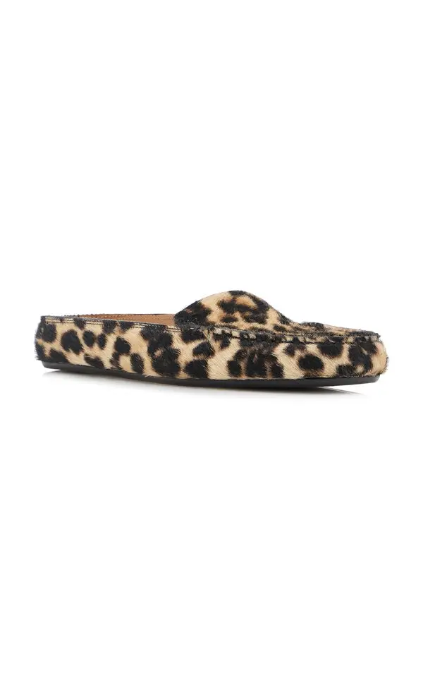 Dries Van Noten Flat Soft Tubolar Open Back Loafers - Multi