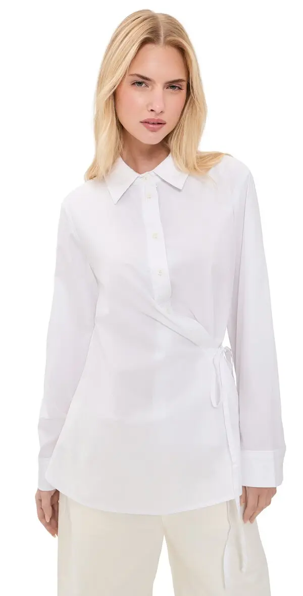 DL1961 Agnes Wrap Shirt