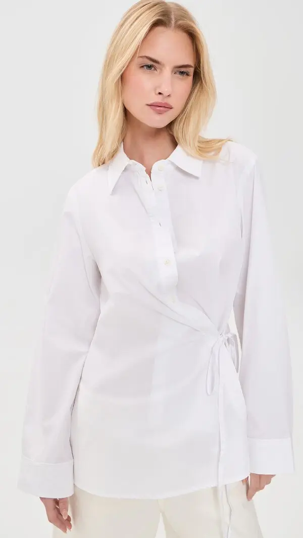 DL1961 Agnes Wrap Shirt