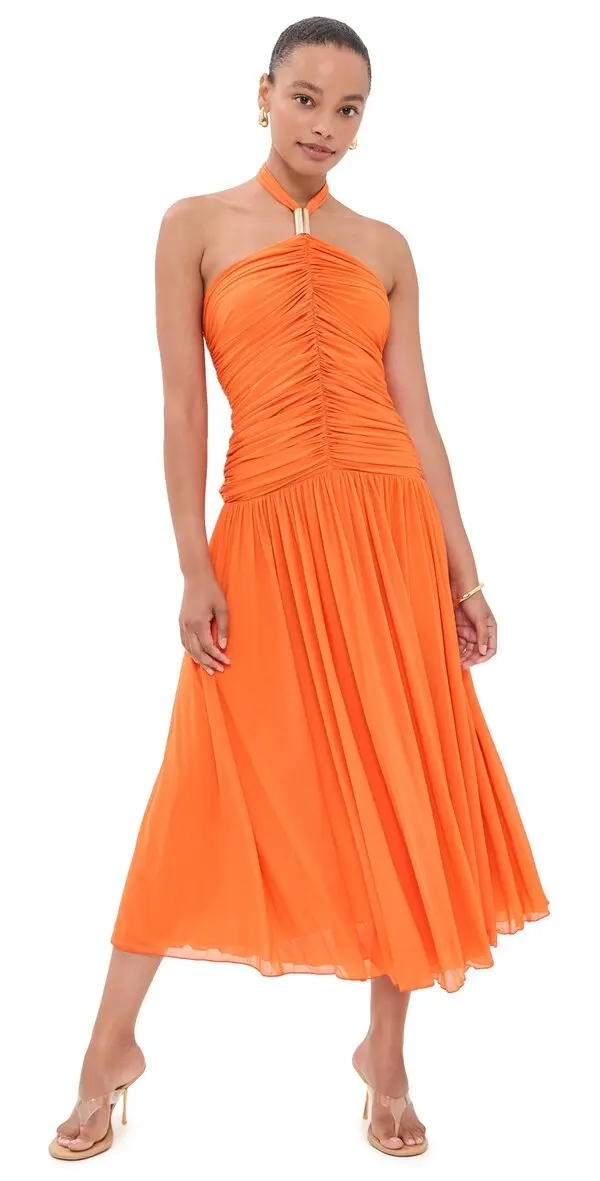 Ronny Kobo Wrenley Midi Dress